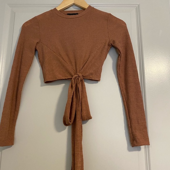 Tops | Bronze Crop Top | Poshmark